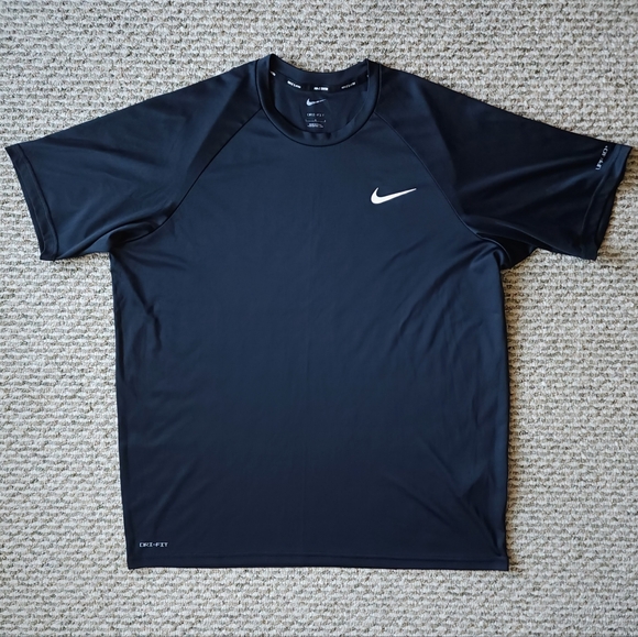 Nike | Swim | Nike Mens Drifit Upf 4 Hydroguard Swim Tee | Poshmark